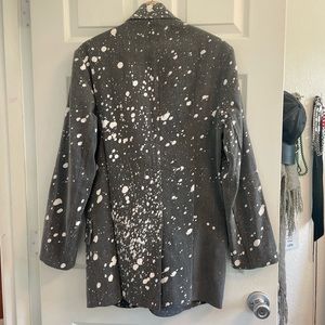 Song For The Mute | Jackets & Coats | Song For The Mute Gray And White ...